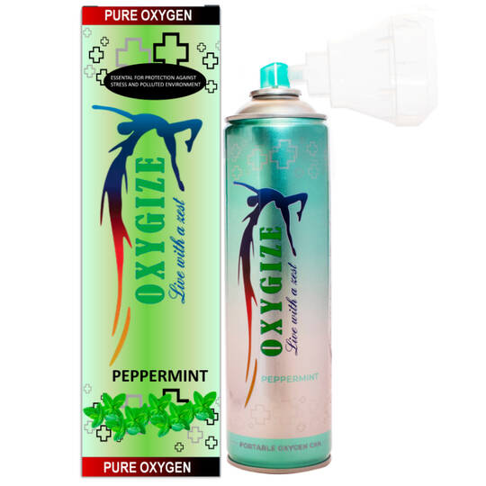 Supplier of Oxygize Portable 10 Liter Can / Canister, Pure Peppermint ...